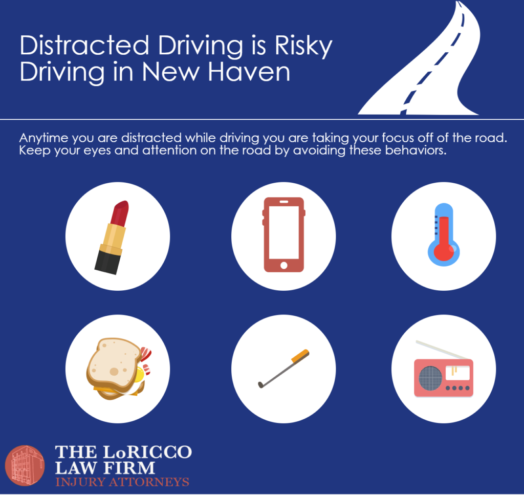 New Haven Auto Accidents: Avoiding Distracted Driving | LoRicco Law Firm